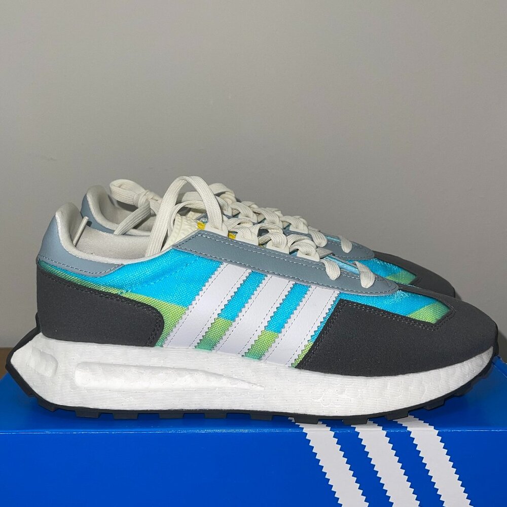 MEN’S ADIDAS RETROPY E5 (GX9820) SNEAKERS BLUE/GREY S… - Gem